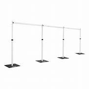 3 – Section Backdrop Structure (8 x 8ft) – Ruby Design Event Rentals