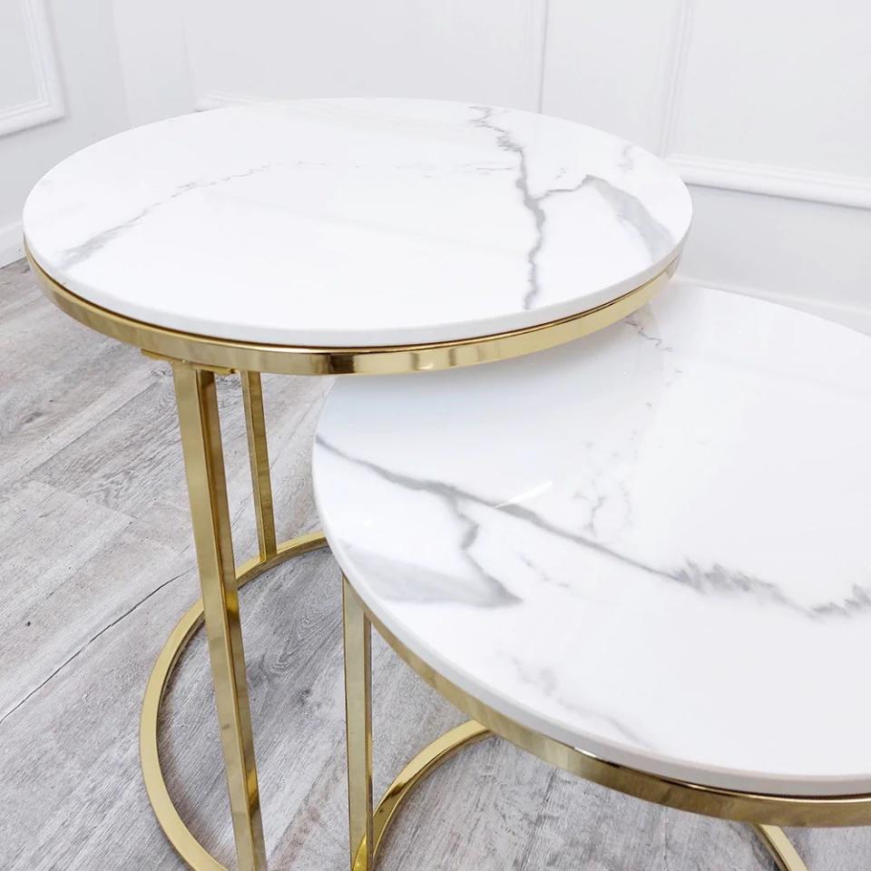 Coffee + End Tables – Ruby Design Event Rentals