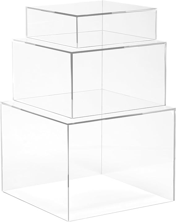 Tabletop Acrylic Risers – Ruby Design Event Rentals